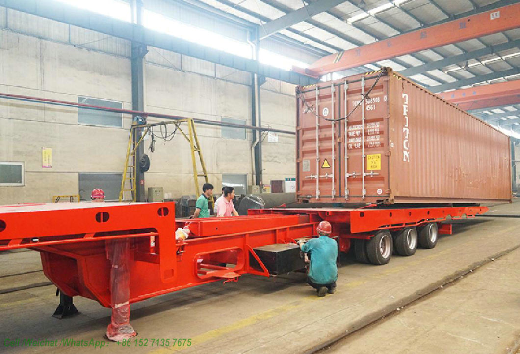 Heavy Equipment Recovery Wrecker Trailer with 12PCS Container Locks and ...