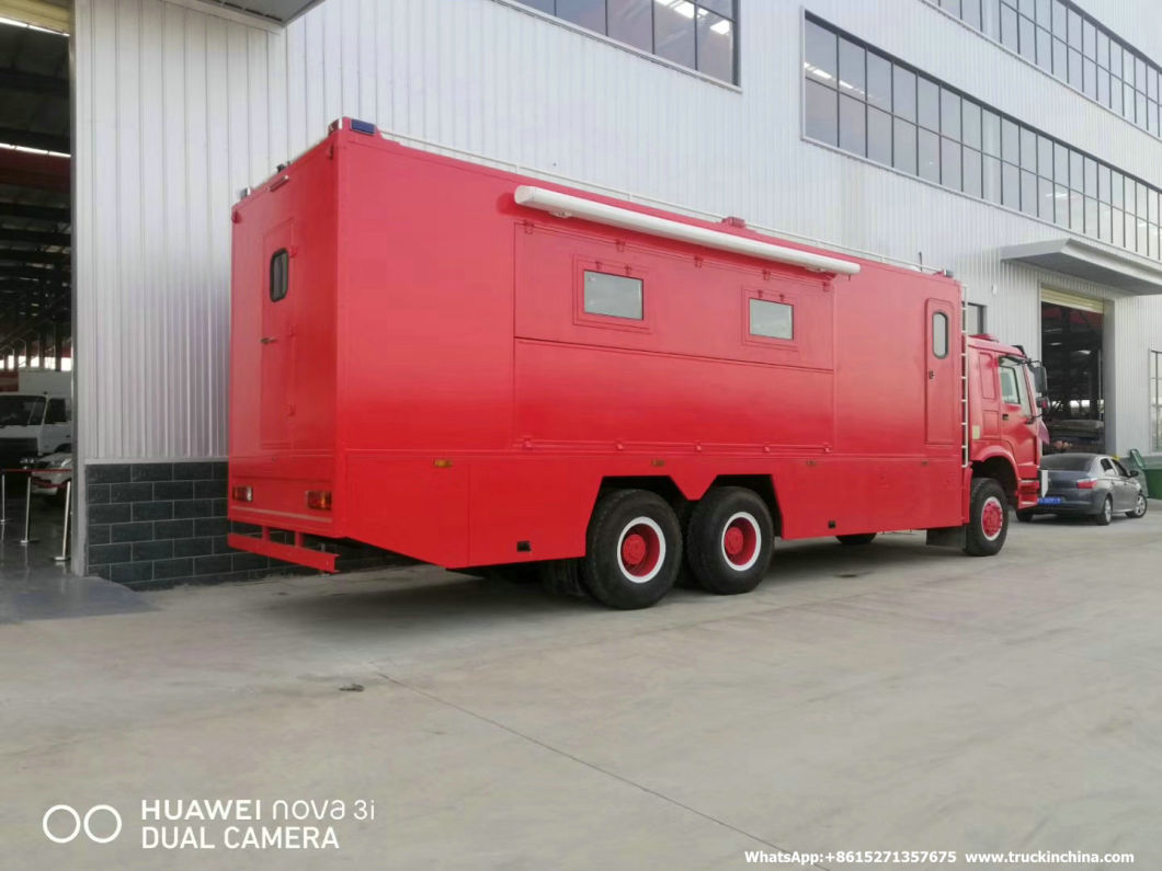 Wholesale HOWO Awd 6X6 Military Mobile Kitchen Truck (Military Offroad ...