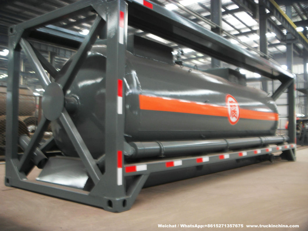 Wholesale Reagent Sulfuric Acid 20FT ISO Tank Container 17500L (H2SO4 ...