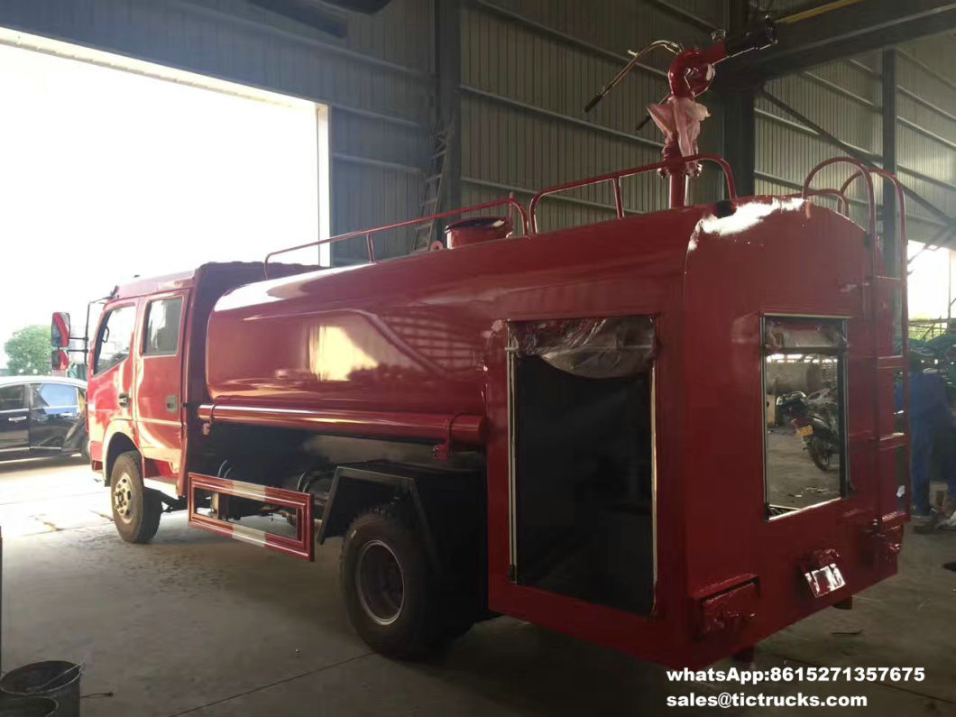 Wholesale 4X4 Water Tanker Fire Truck Mounted with Fire Pumper LHD. Rhd ...