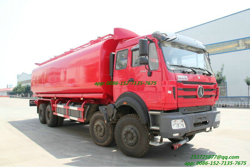 Beiben Offroad Diesel Tanker for Petroleum Oil, Gasoline, Petrol ...