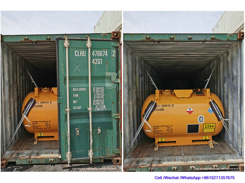 20pcs T21 TEAL TANK UN Portable Alkyls 1.88m3 UN3394 Container Ship to ...