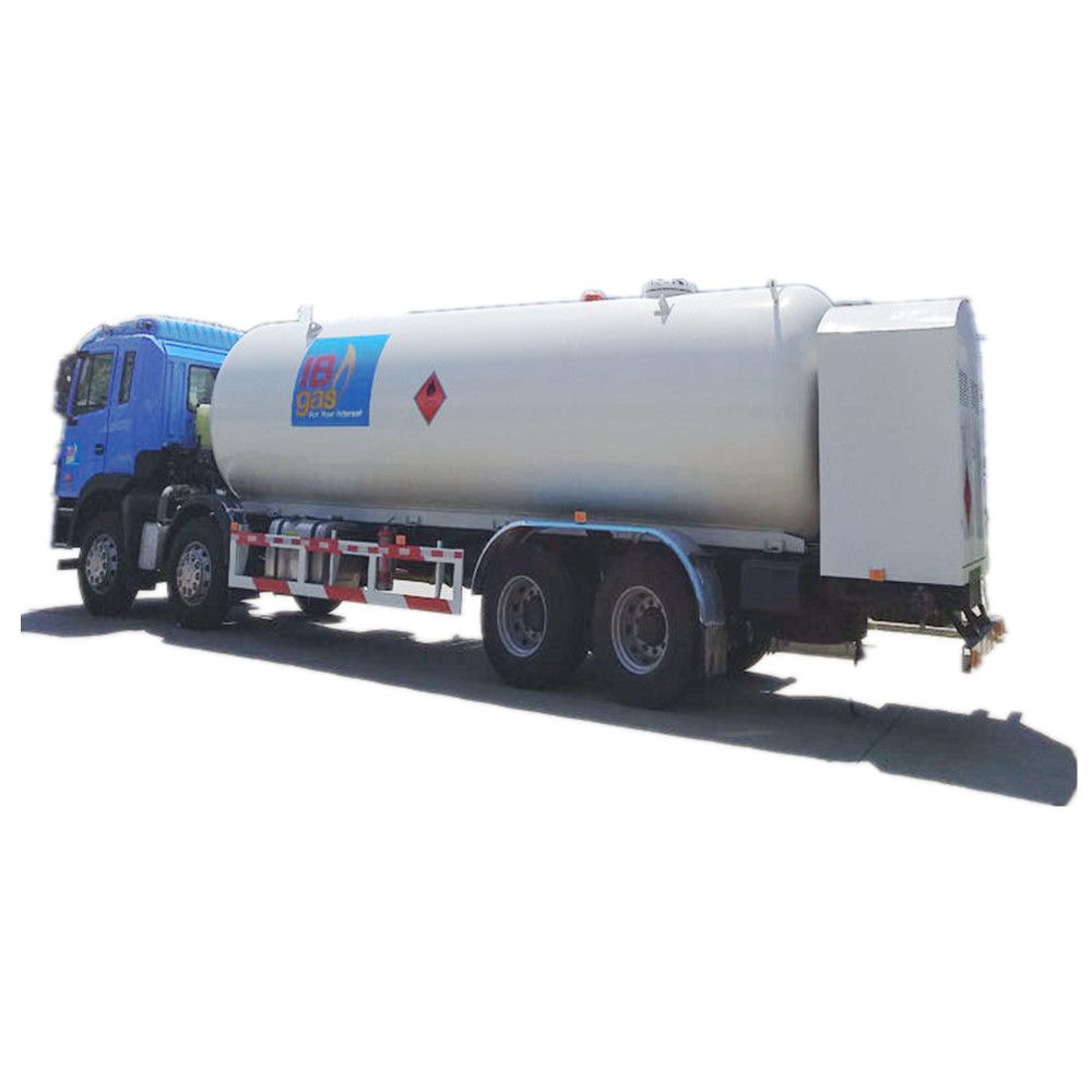 Wholesale JAC Liquefied Gas Tank Truck 25m3 LPG Bobtail Tanker with ...
