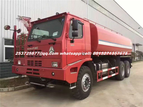 Howo Mining water truck 40000liters hot sale - Hubei Dong Runze Special ...