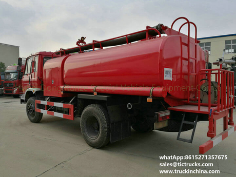 water tank lorry Fire fighting truck 1600Gallon export to - Hubei Dong ...