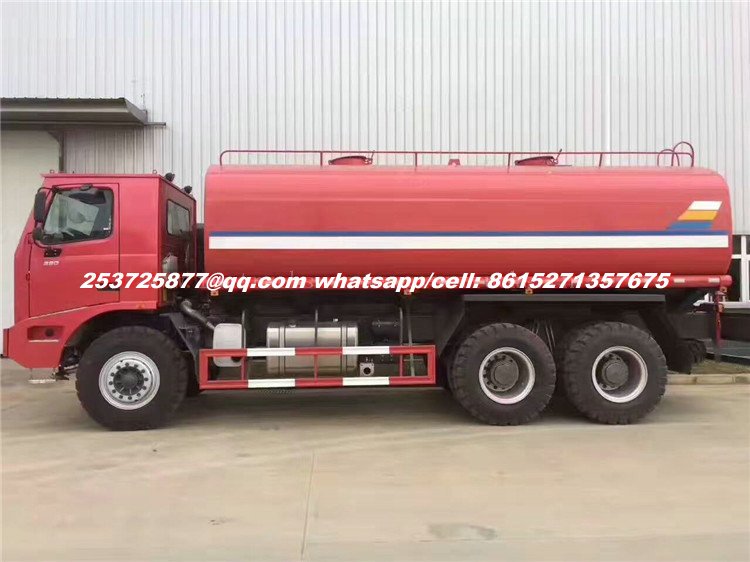 Howo Mining water truck 40000liters hot sale - Hubei Dong Runze Special ...