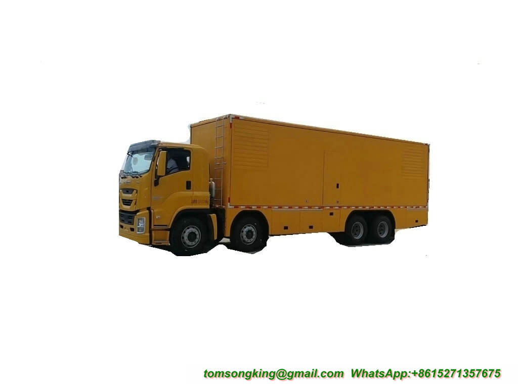 Wholesale ISUZU Emergency Mobile Generator Truck GIGA 460HP 12 wheels ...