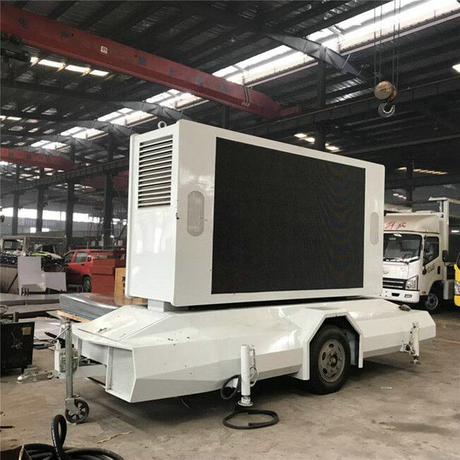P6 LED Mobile Trailer Mounted Two sides LED Screen For Advertising IN ...