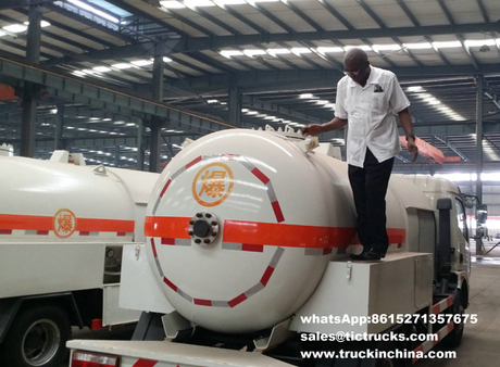 Dongfeng LPG Bobtail Truck 5500Liters - Hubei Dong Runze Special ...