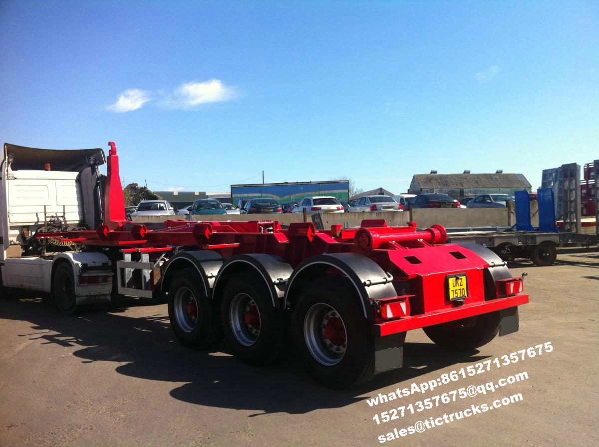 30 T Hooklift trailer -Hubei Dong Runze Special Vehicle Equipment Co ...
