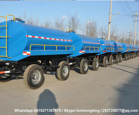 Drawbar Dolly water tank full trailer customizing - Hubei Dong Runze ...