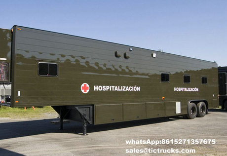 Mobile Clinic Trailer - Hubei Dong Runze Special Vehicle Equipment Co., Ltd