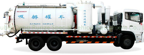 Industrial vacuum truck (pneumatic suction tank truck) - Buy Product on ...
